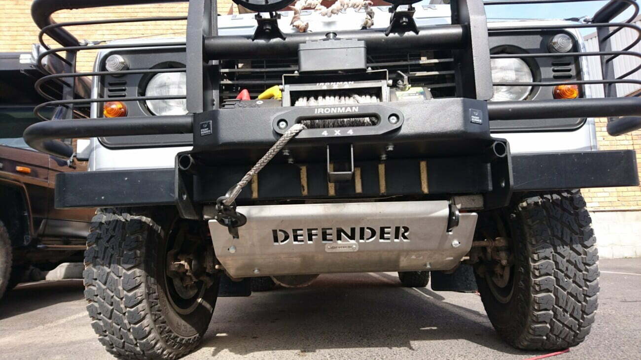 Land Rover Defender 1991-2017 Gobi Steering Guard - HJM Offroad 4x4 ...