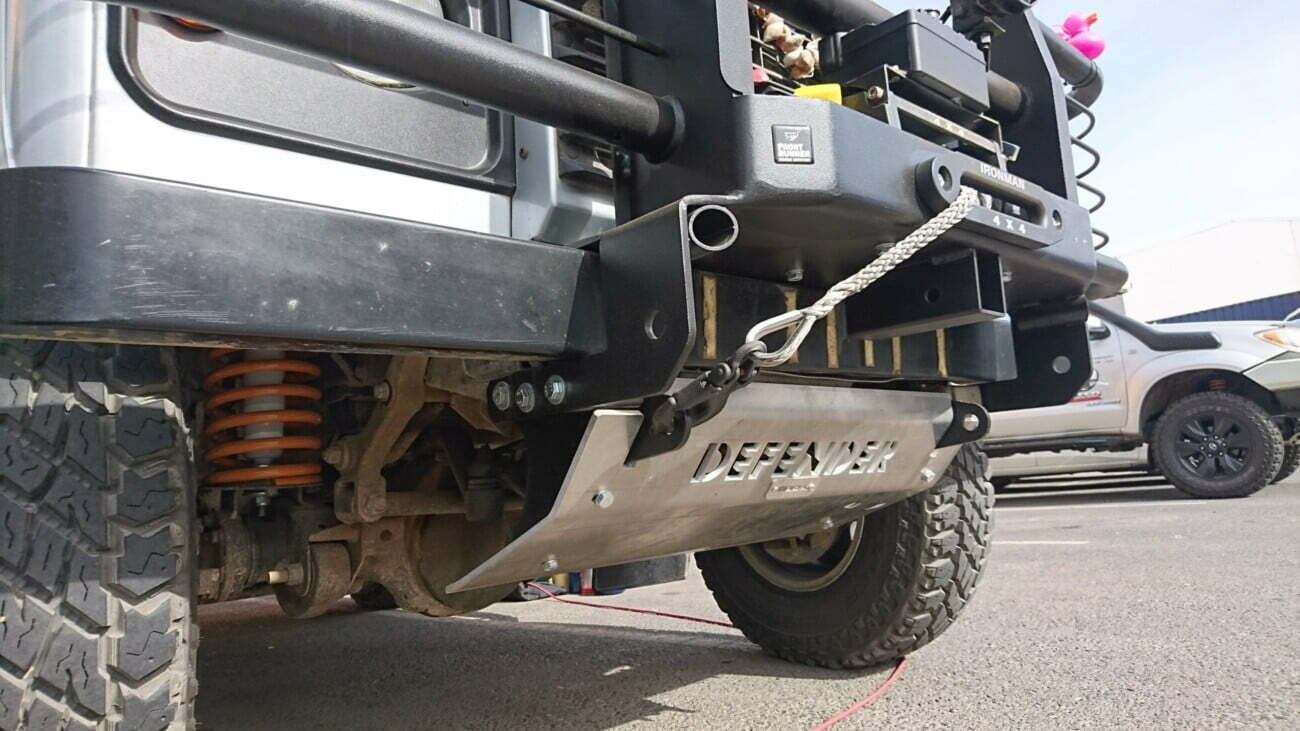 Land Rover Defender 1991-2017 Gobi Steering Guard - HJM Offroad 4x4 ...