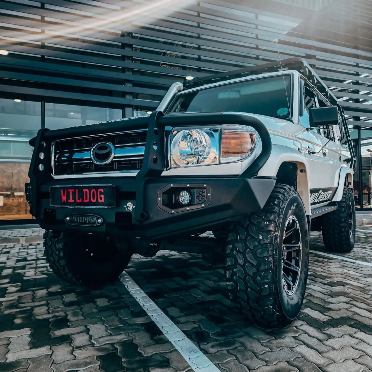 Toyota Land Cruiser 79/76 Series (2009-2023) Wildog Hunter Bull Bar ...