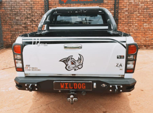Isuzu KB6 (2013-2017) Wildog Alpha Rear Replacment Bumper - HJM Offroad ...