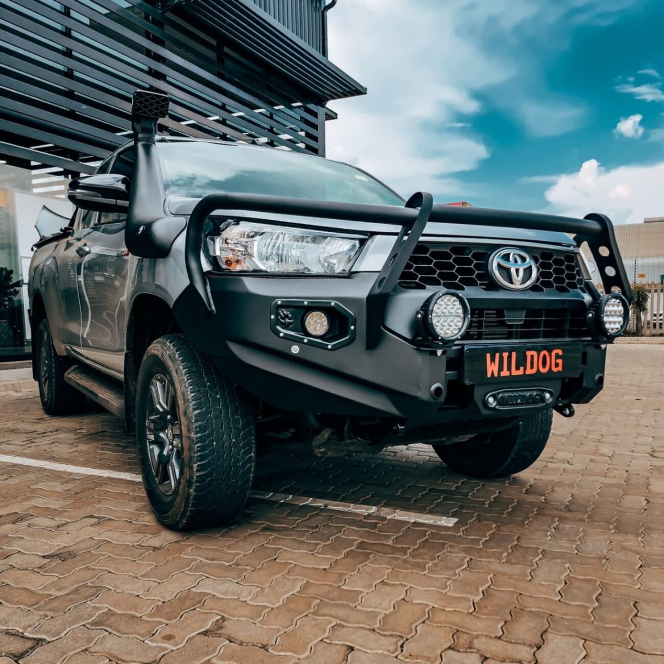 Toyota Hilux GD6 Raider 2024+ Wildog Hunter Bull Bar (No Nudge) - HJM ...