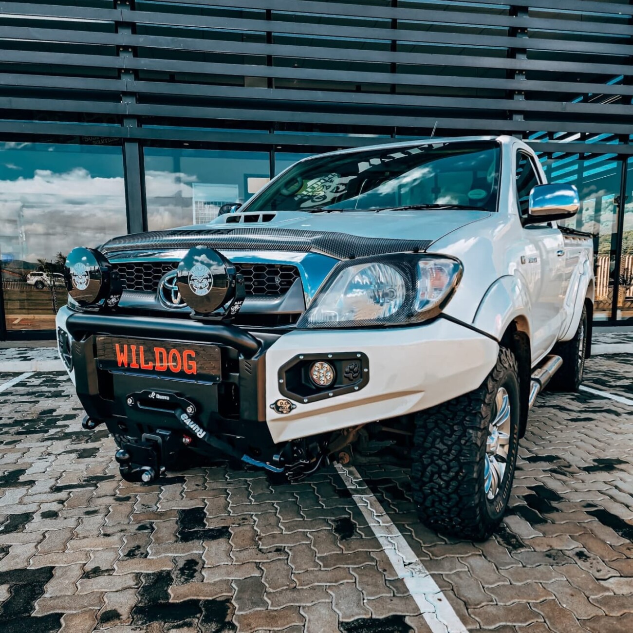 Toyota Hilux D4D 2005-2010 Wildog K9 (Nudge incl) Bull Bar - HJM Offroad 4x4 Accessories